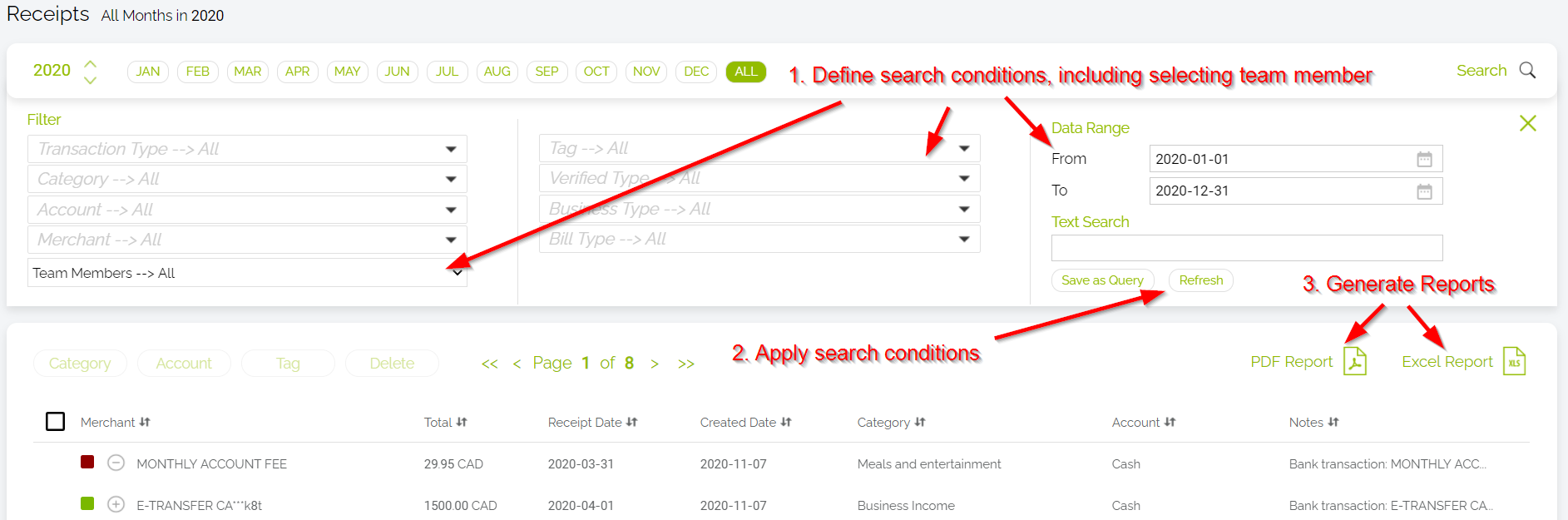 How a team collaborates in Foreceipt? – Customer Feedback for Foreceipt ...